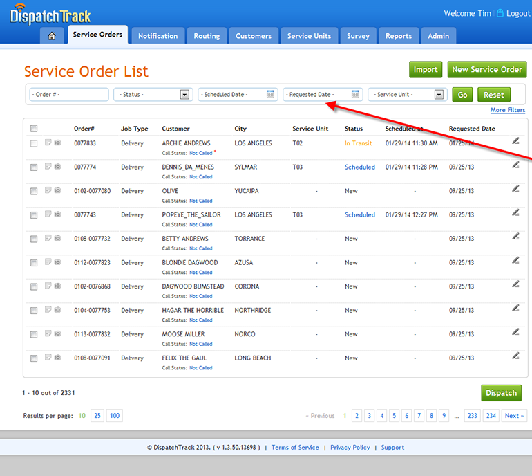 5. Service Unit :- is a drop-down box in which all the Service Units ...