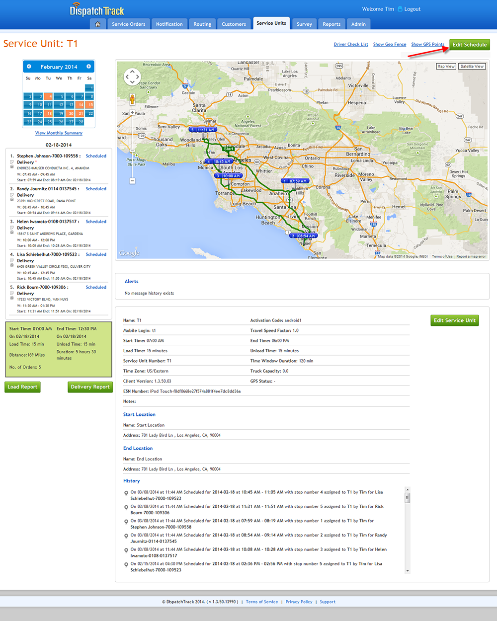3. The stops are on the left side. If you want to make any alterations ...